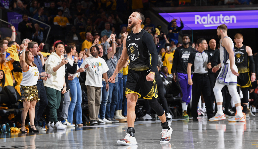 Los Warriors salvan la noche sin Draymond Green gracias a Stephen Curry ...